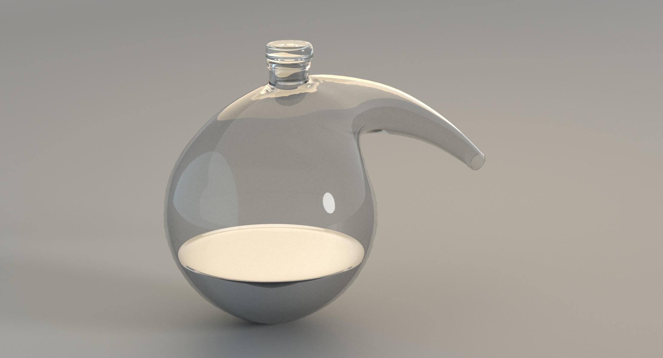 Glass retort 3D - TurboSquid 1211373