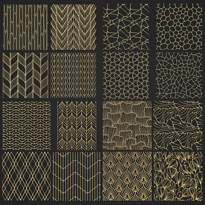 3D golden lattice model - TurboSquid 1211392