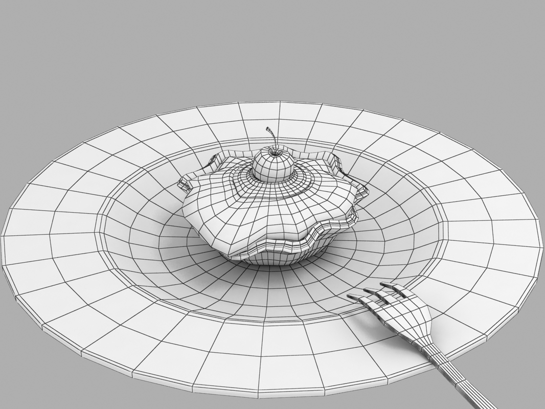 Pie model - TurboSquid 1211475