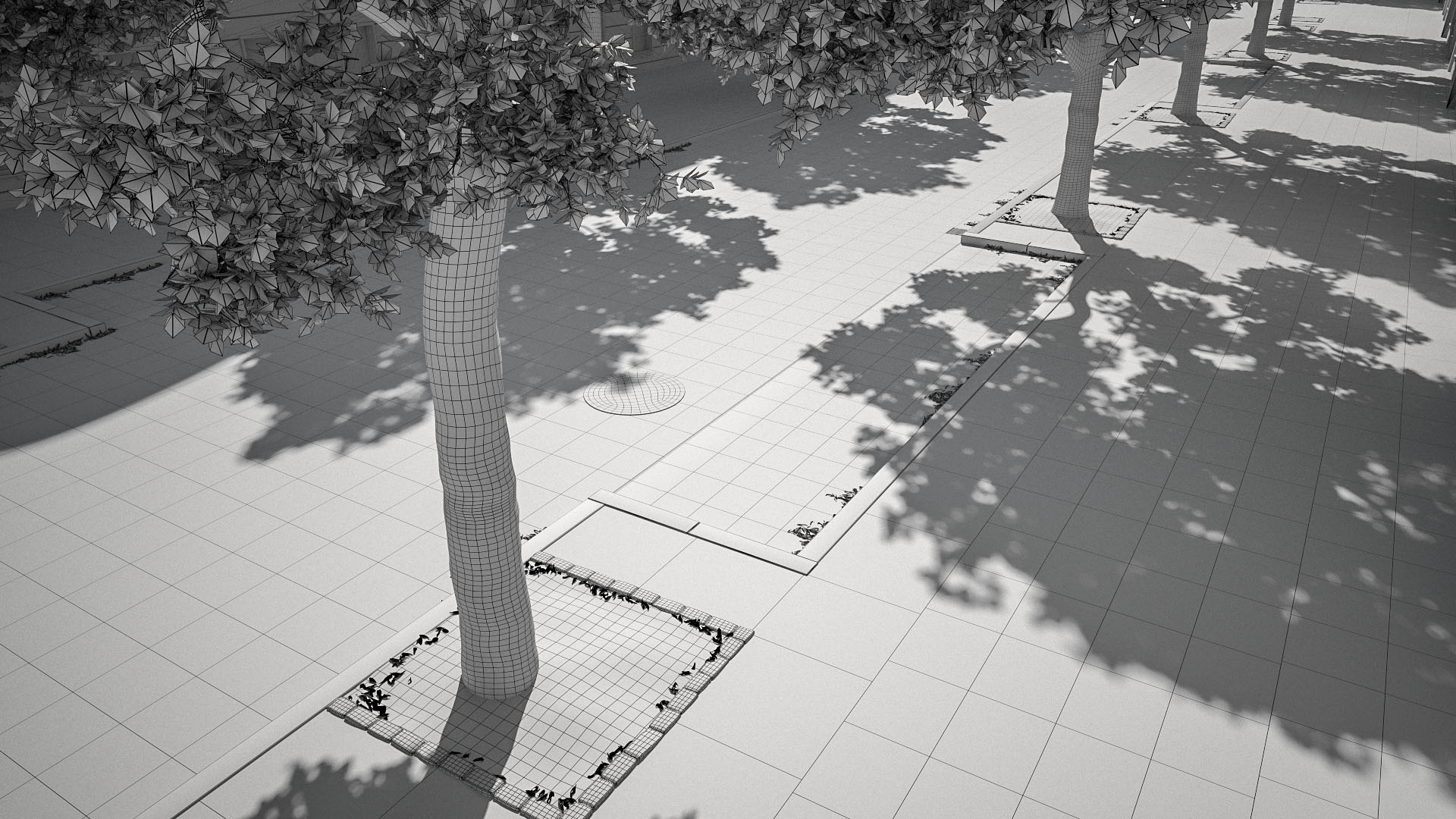 3D model scenes street kit - TurboSquid 1211649