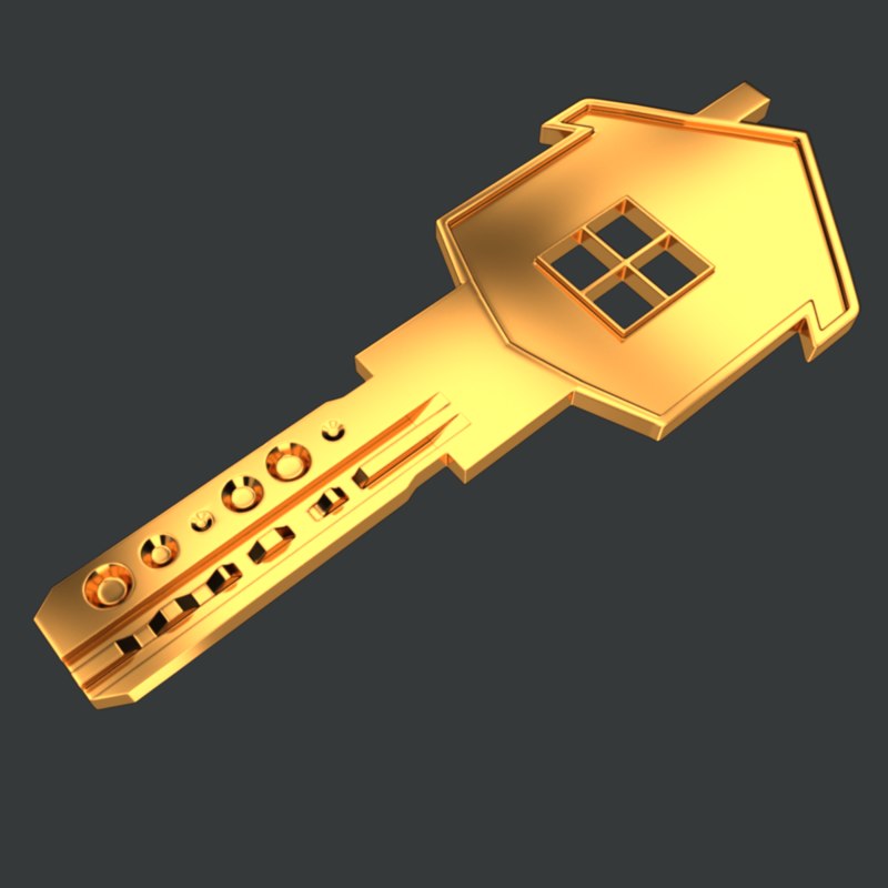 Realistic key house 3D - TurboSquid 1211718