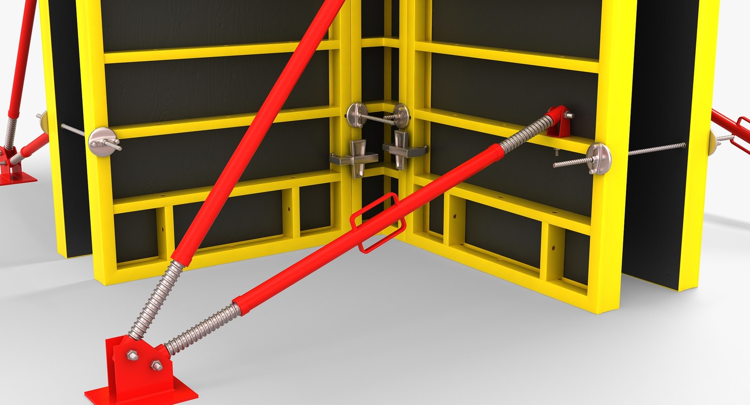 Formwork corner 3D - TurboSquid 1211746