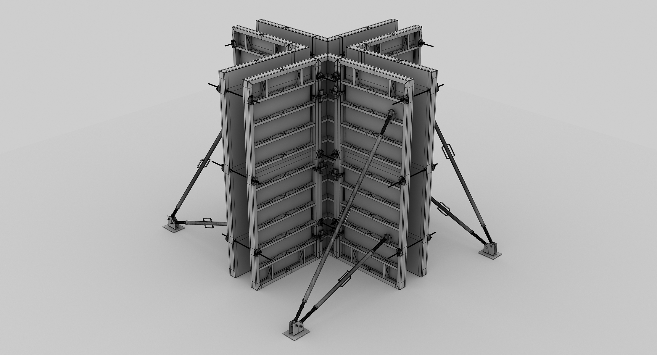 Formwork corner 3D - TurboSquid 1211746