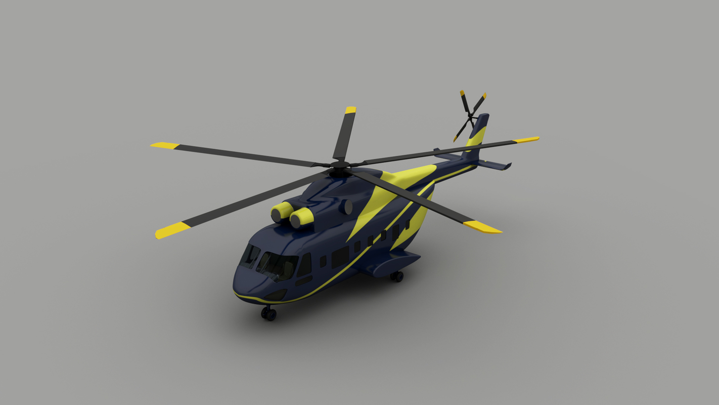 3D model vip helicopter - TurboSquid 1211752