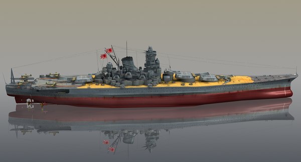 3D ijn musashi - TurboSquid 1211784