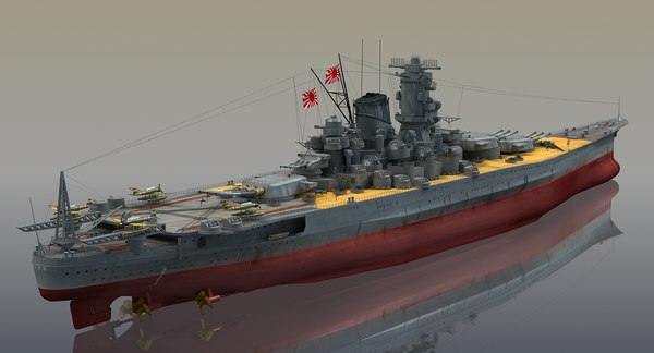 3D ijn musashi - TurboSquid 1211784
