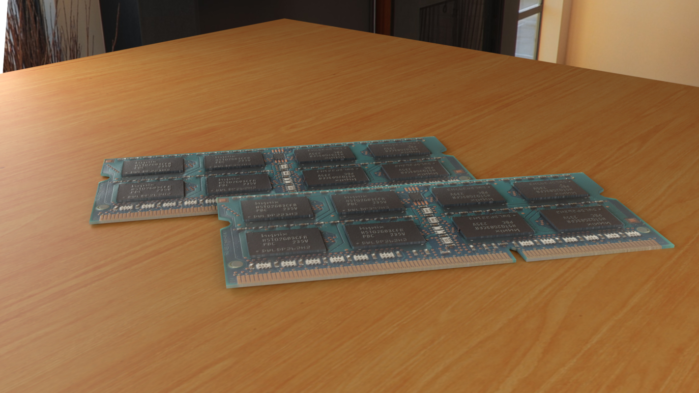 Ram ddr ddr3 3D model - TurboSquid 1211879