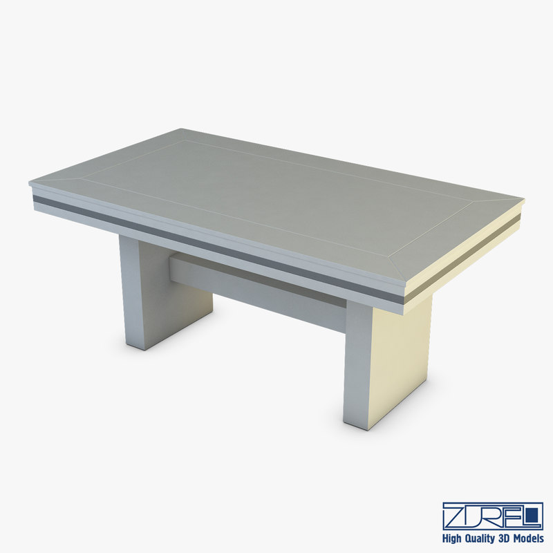 Capri dining table 3D model - TurboSquid 1211899