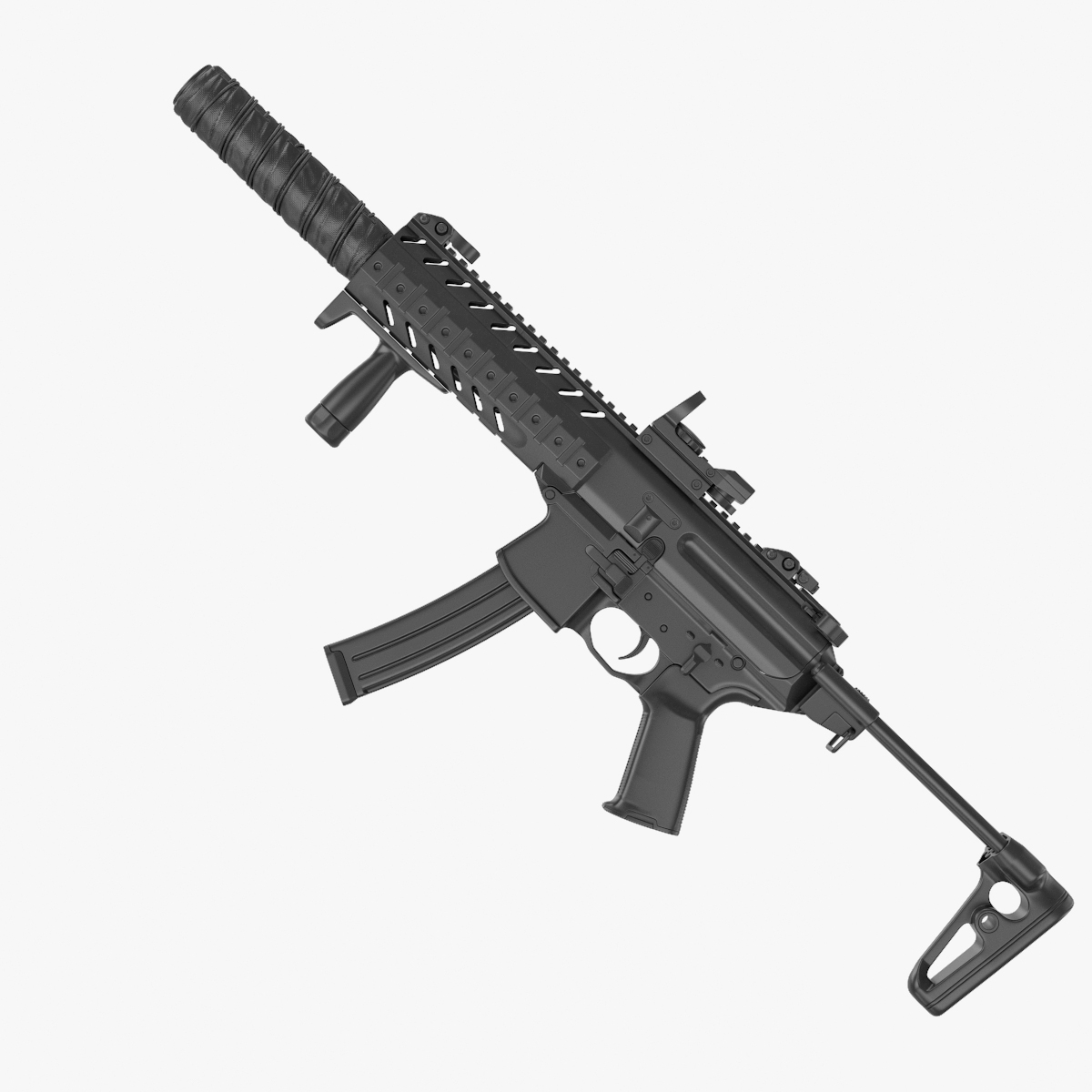 Gun sig sauer mpx model - TurboSquid 1211922