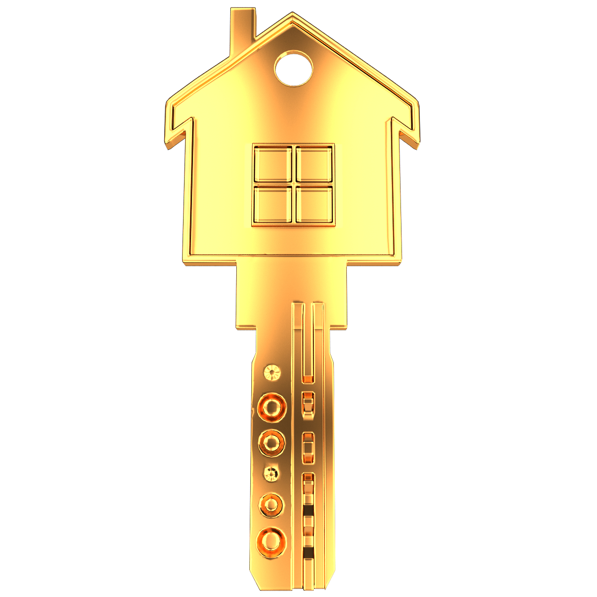 3D realistic key house model - TurboSquid 1212086