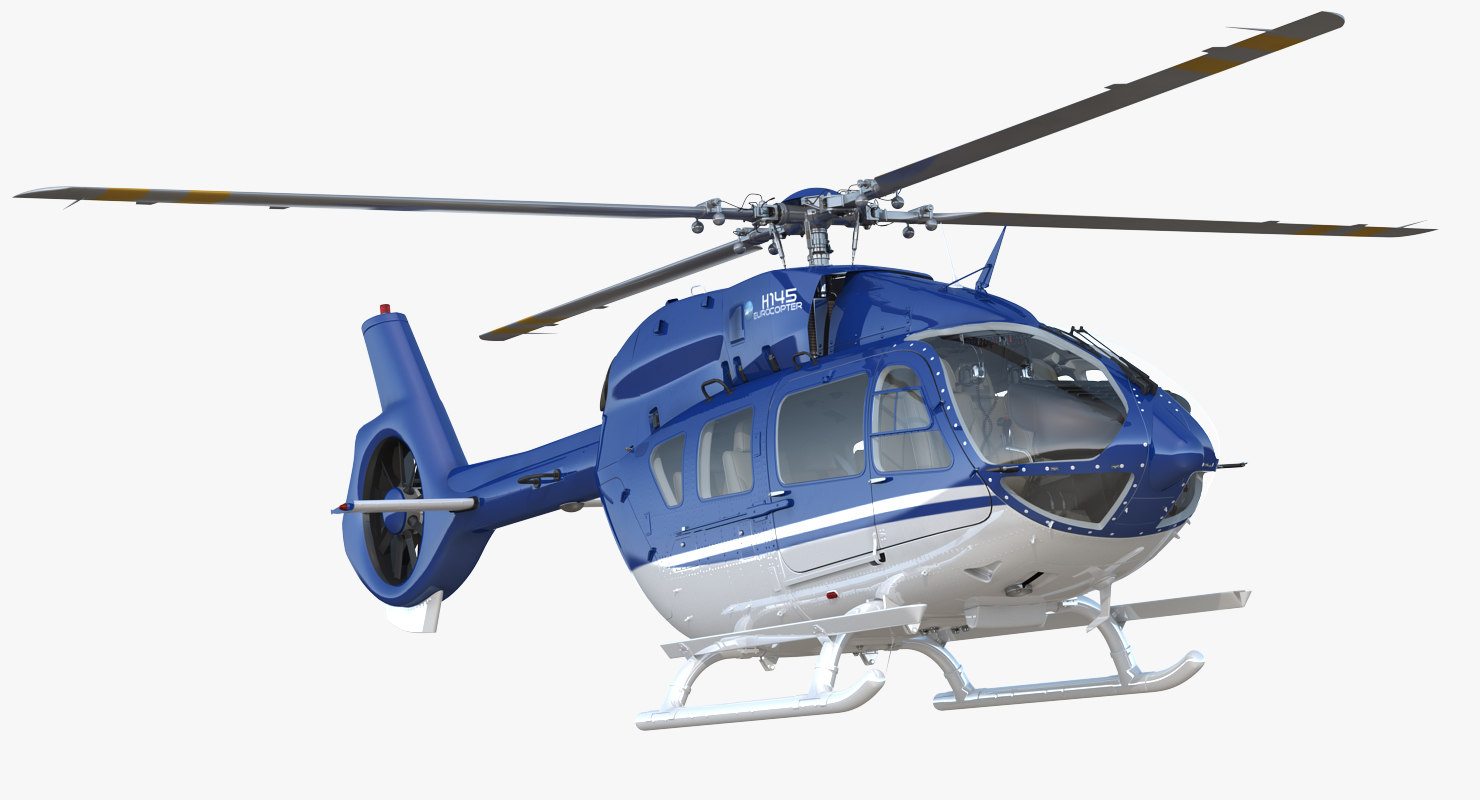 Civil helicopter airbus h145 model - TurboSquid 1212096