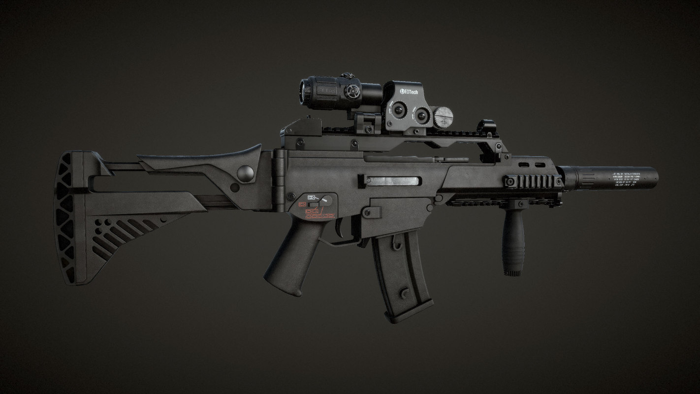 3D g36c carbine - TurboSquid 1212159