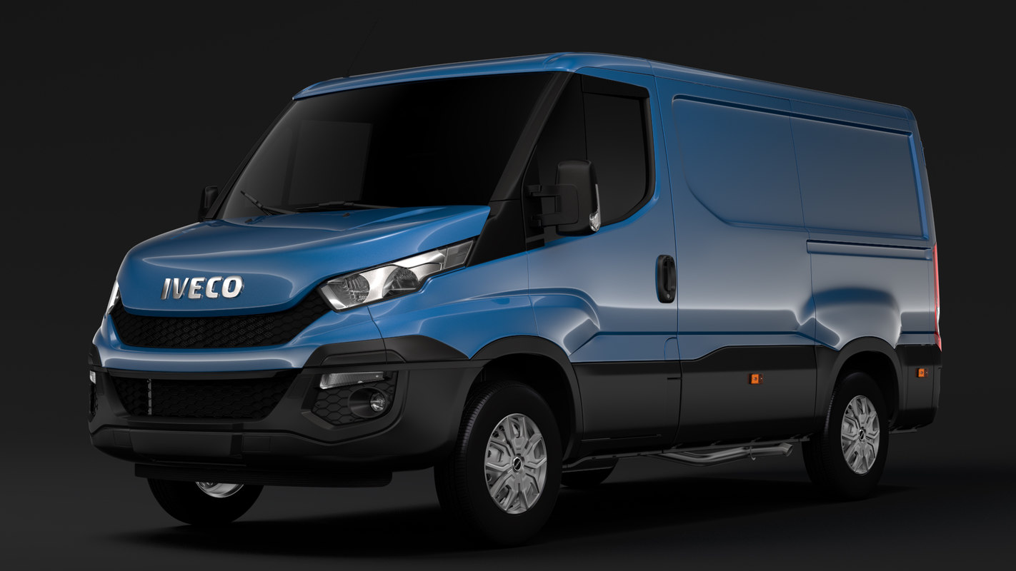 3D model iveco daily window van - TurboSquid 1212314