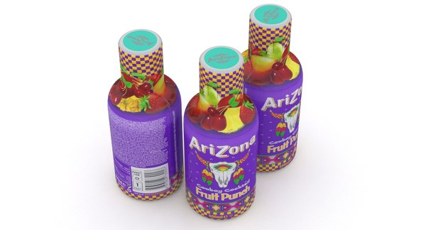 3D arizona beverage bottle - TurboSquid 1212553