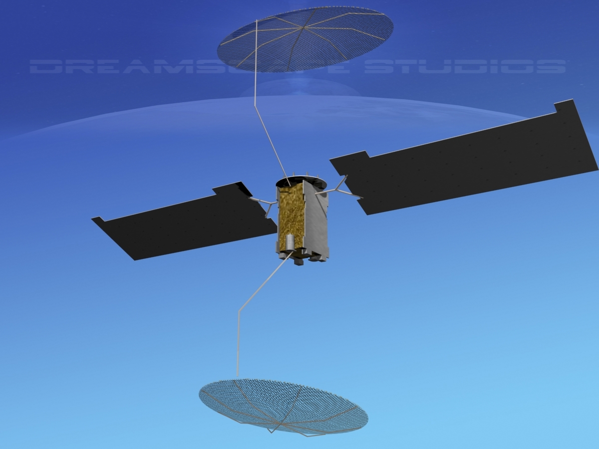 3D muos communications satellite - TurboSquid 1212696