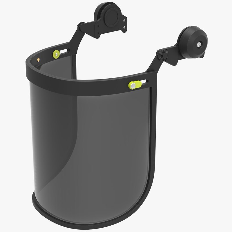 Glass visor equipment 3D model - TurboSquid 1212729
