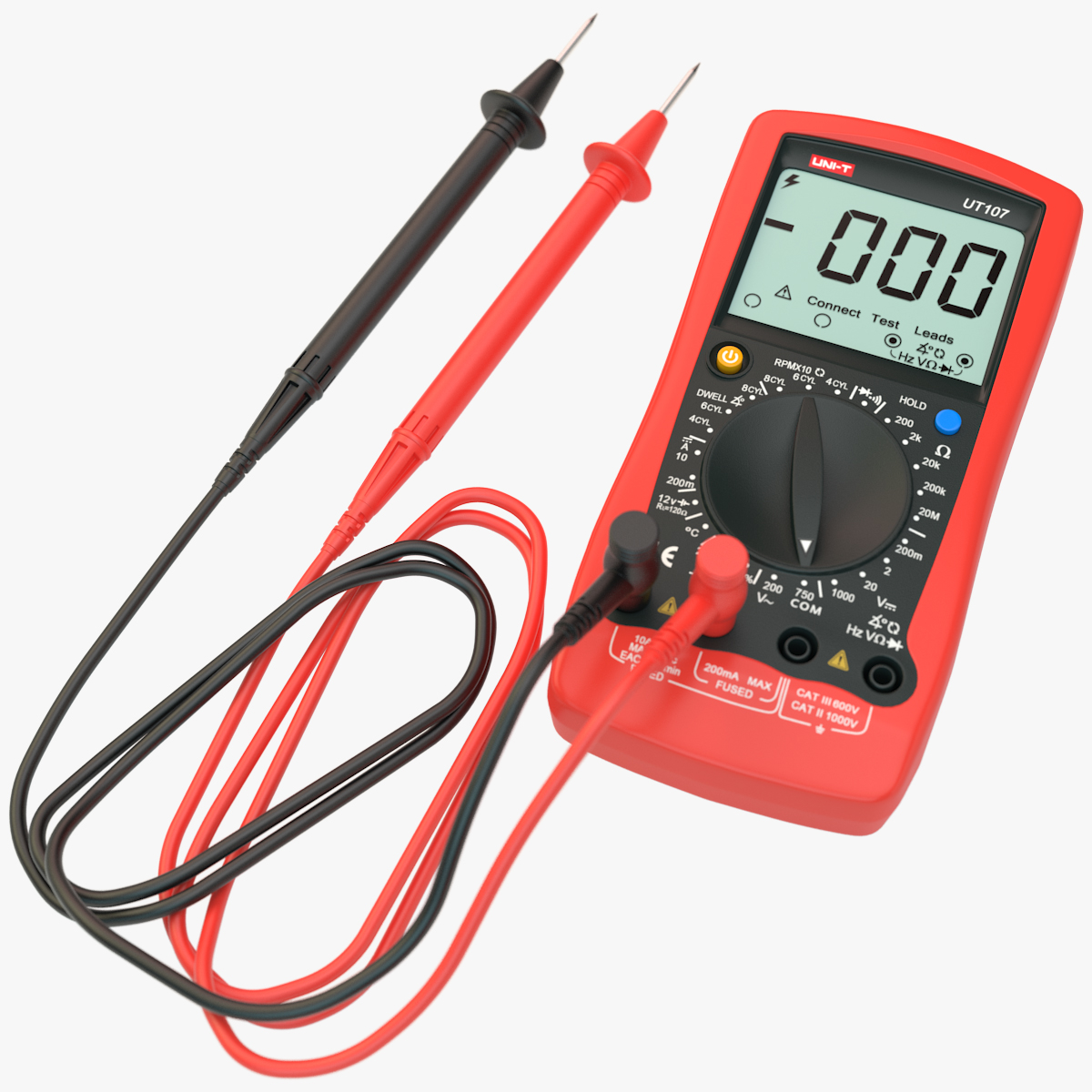 3D multimeter ut107 model - TurboSquid 1212819