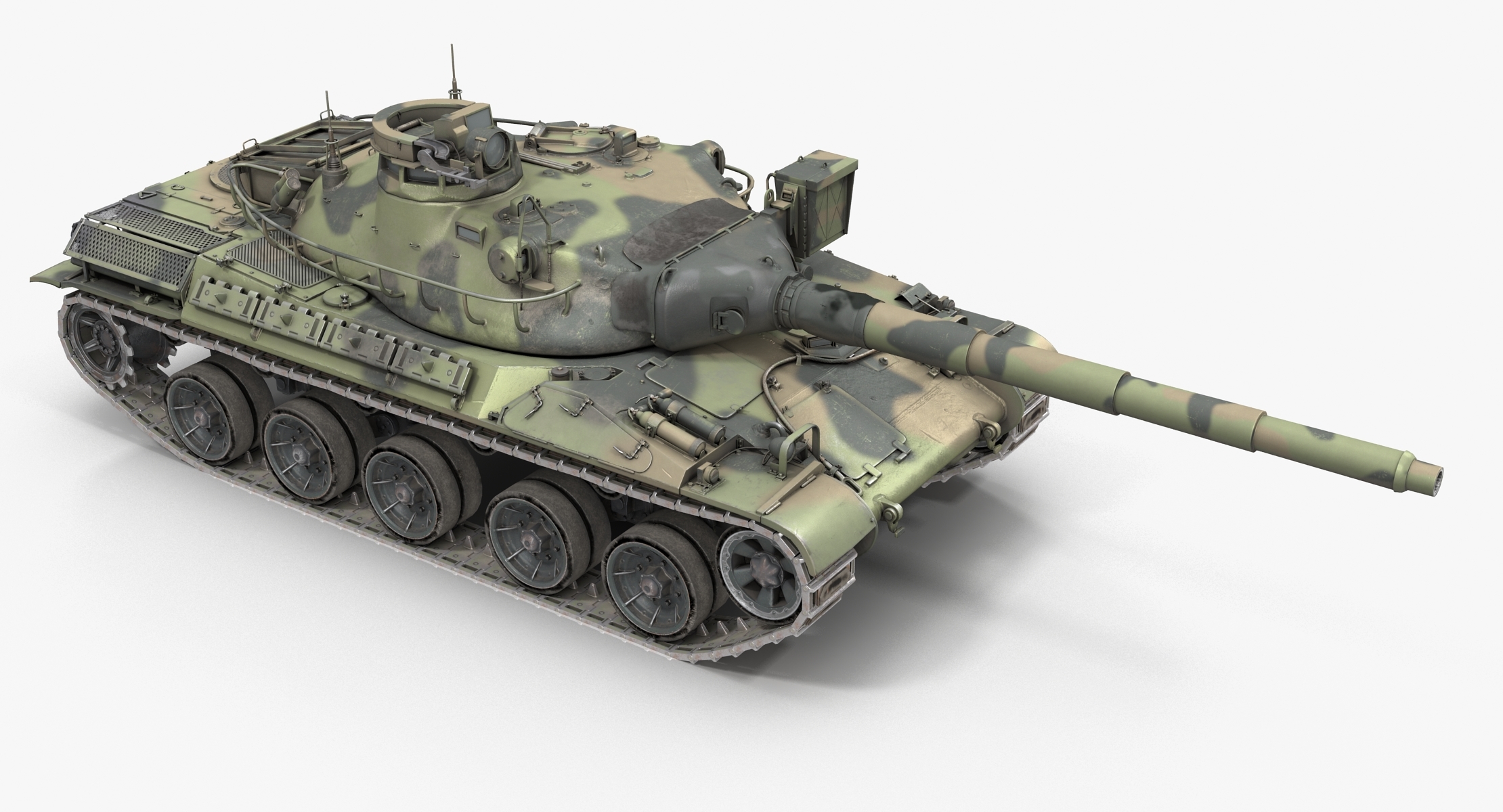 3D french tank amx-30b pbr model - TurboSquid 1212833