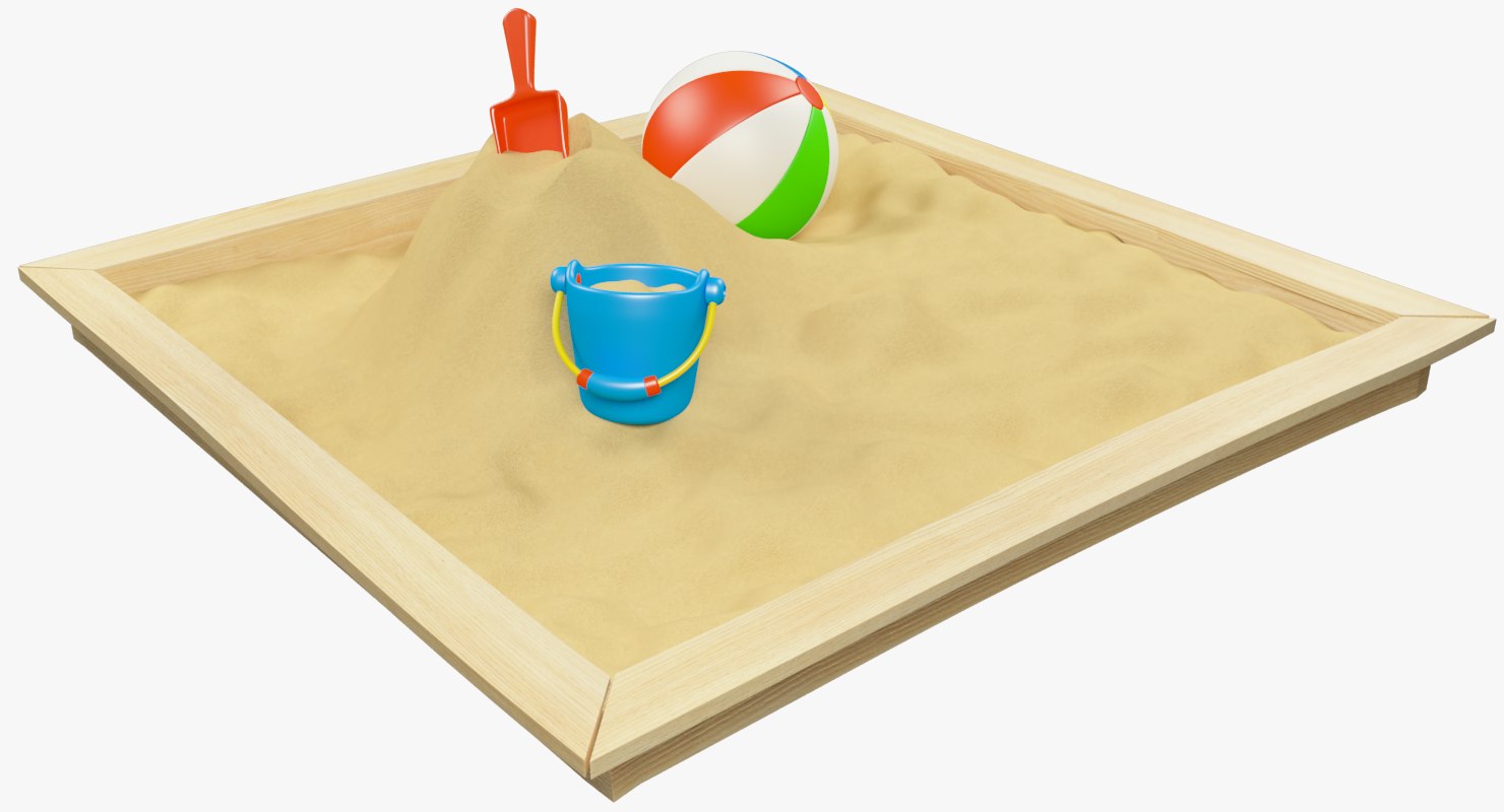 3D model sandbox sand box - TurboSquid 1212981