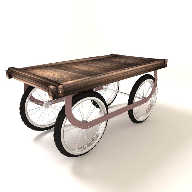 3D model hawker cart - TurboSquid 1213003