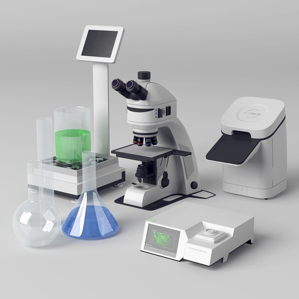 3D medical microscope cell - TurboSquid 1213128