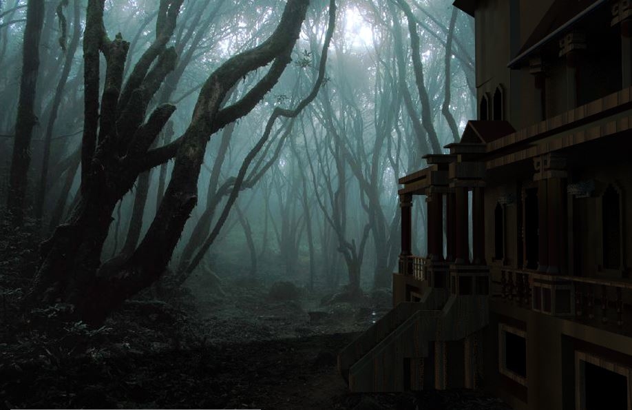 3D haunted house - TurboSquid 1213291