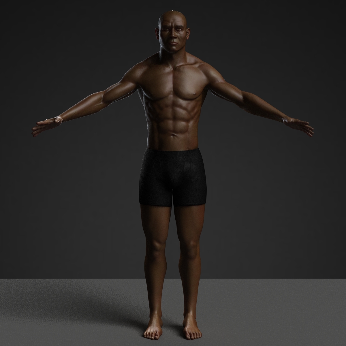 3D human male model - TurboSquid 1213324