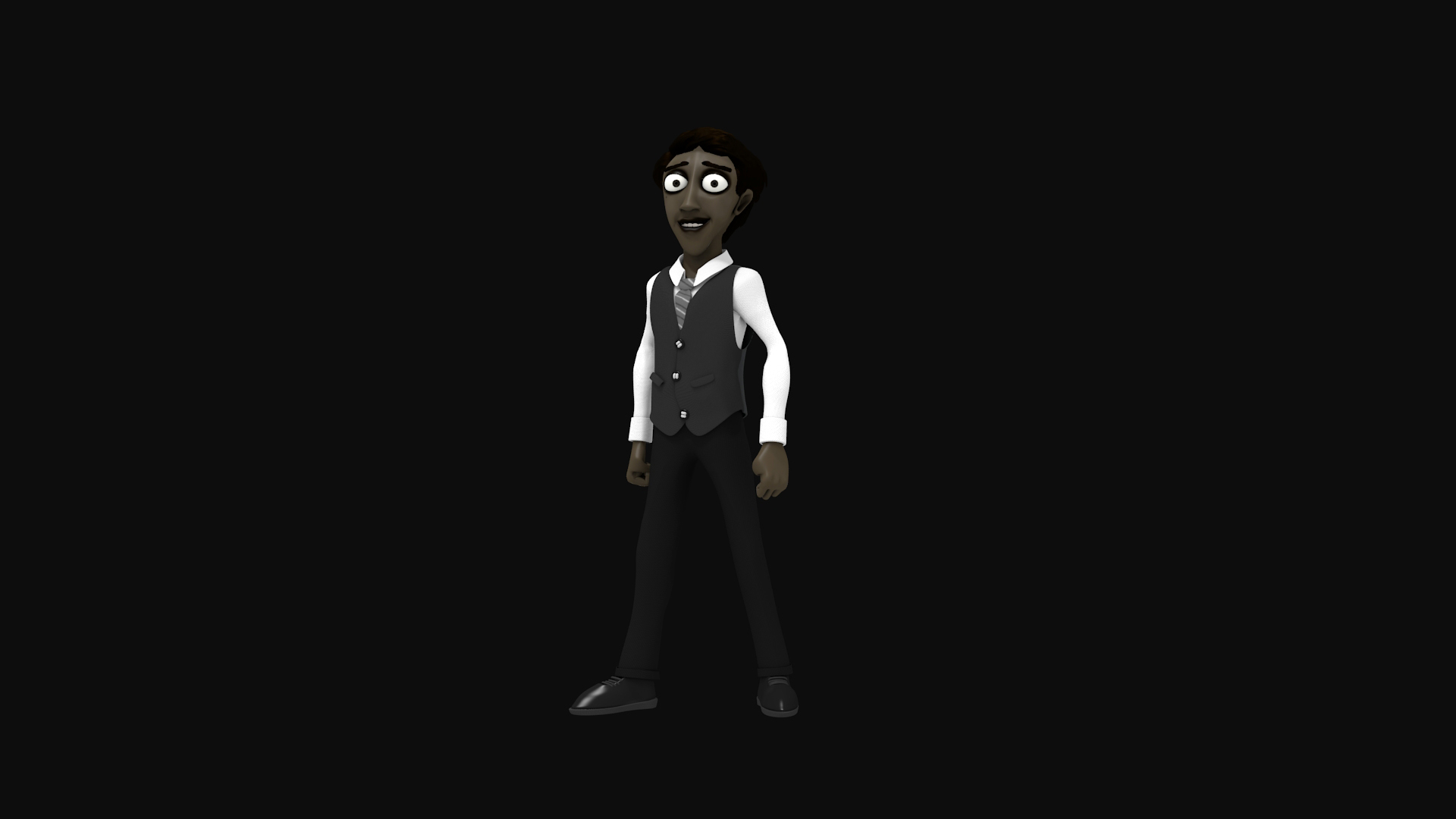 Human cartoon character 3D model - TurboSquid 1213393