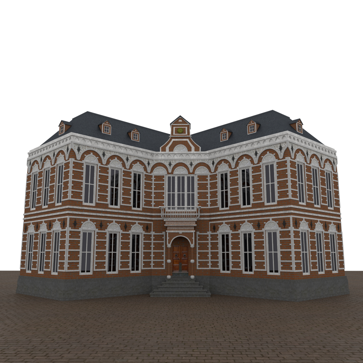 Mansion 3D model - TurboSquid 1213421