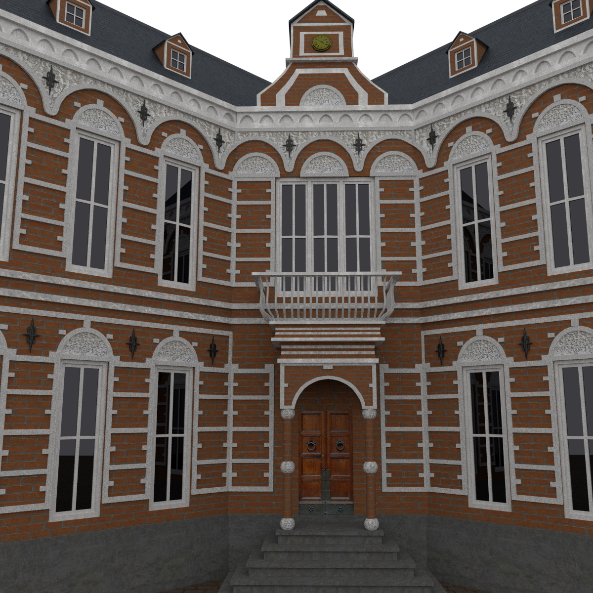 Mansion 3D model - TurboSquid 1213421