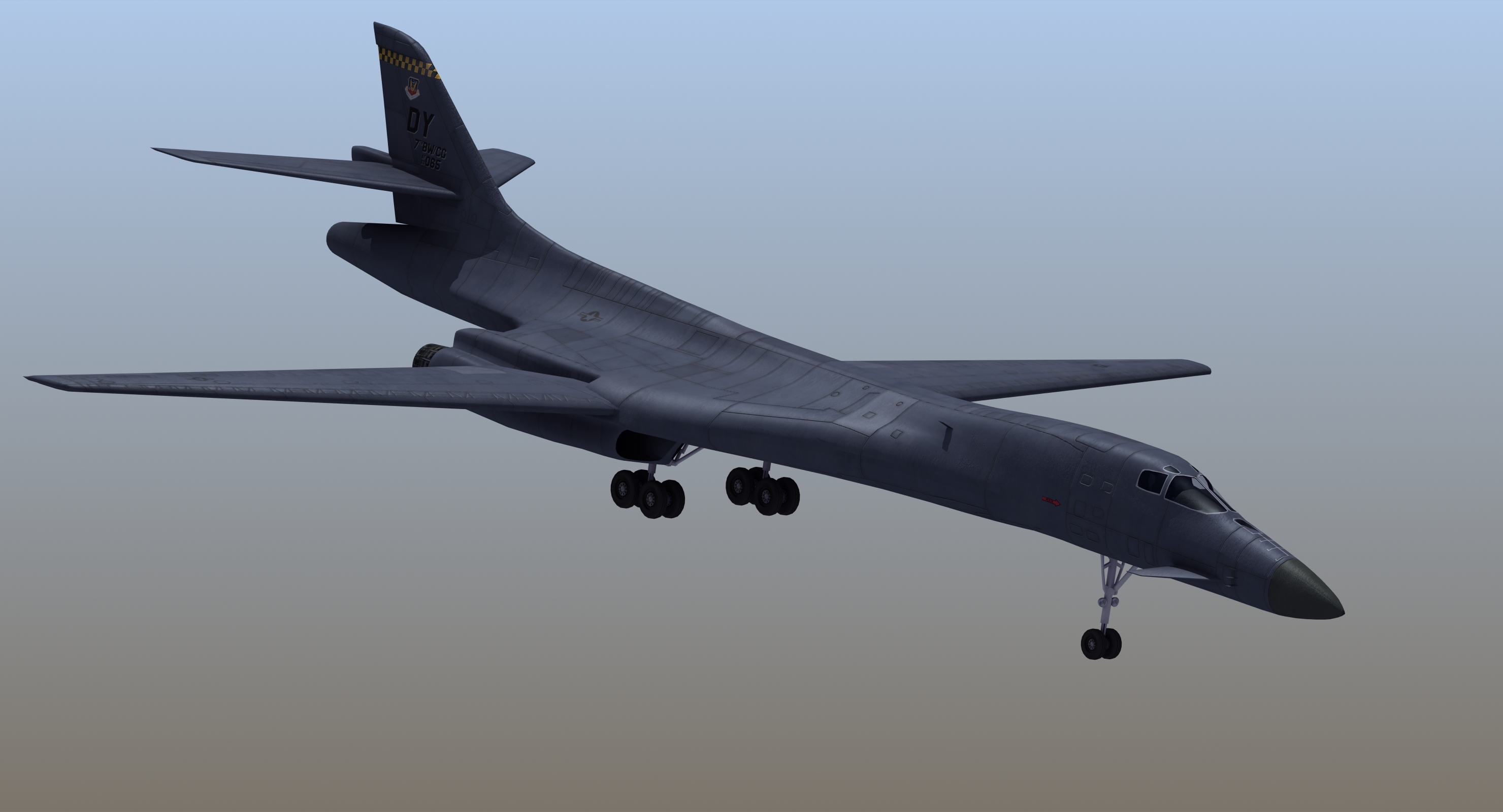 3D model b1b lancer bomber - TurboSquid 1213509