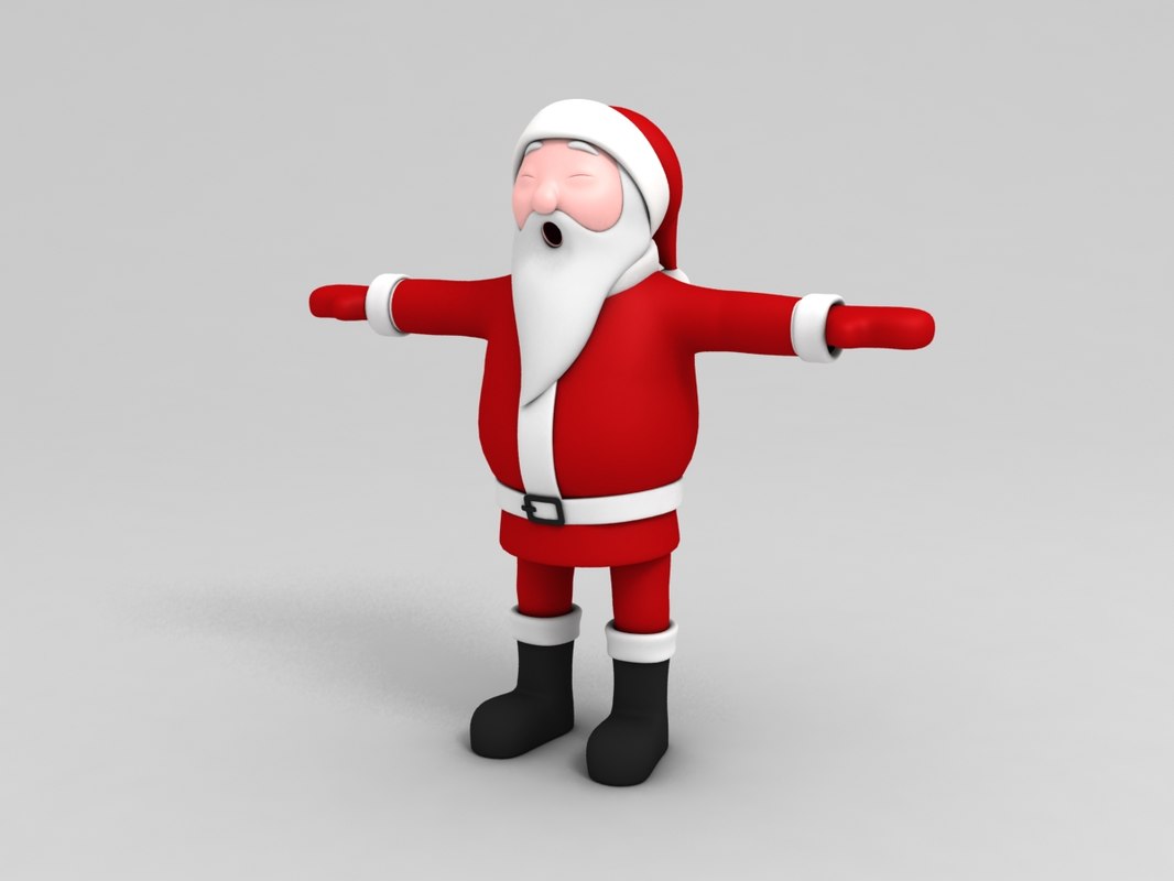 modelo 3d Santa gratis - TurboSquid 1213518