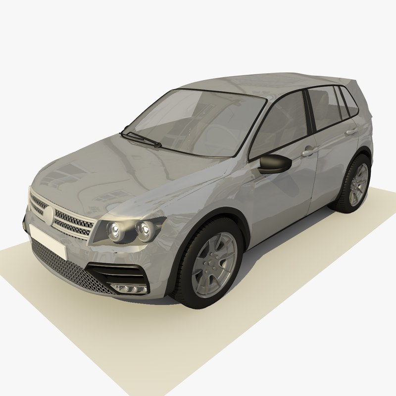 Generic hatchback car 3 3D model - TurboSquid 1213577