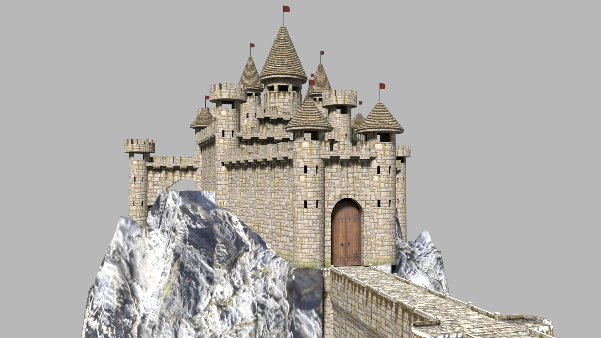 kostenlos Schloss 3D-Modell - TurboSquid 1213589