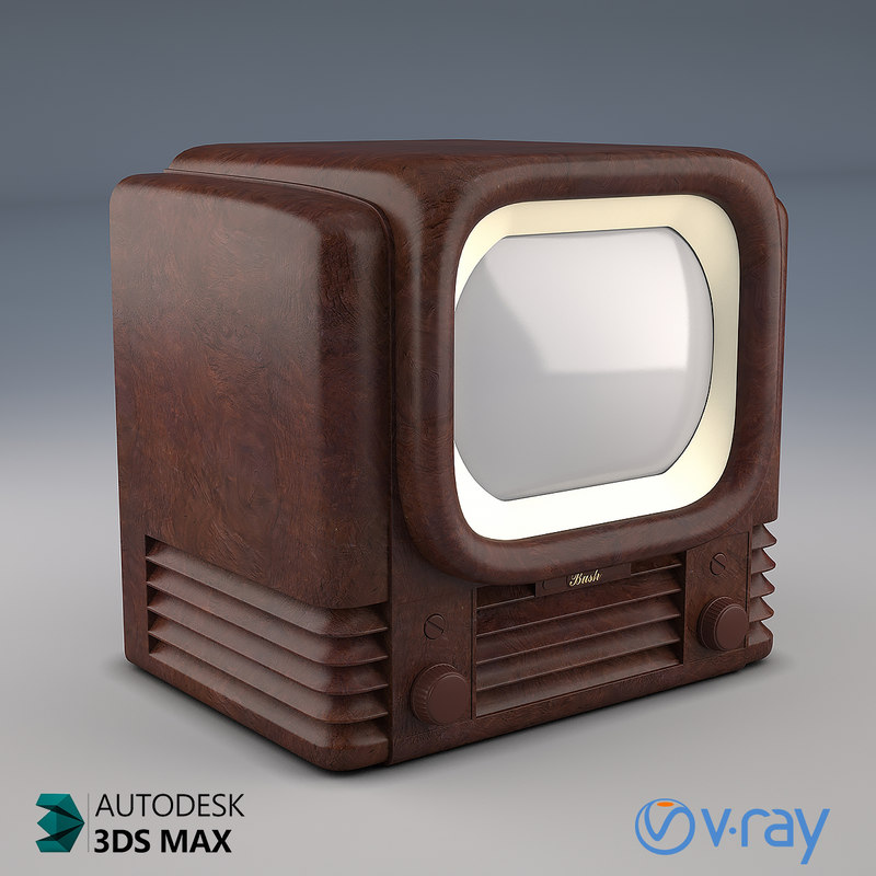 Bush tv22 1950 retro 3D model - TurboSquid 1213593