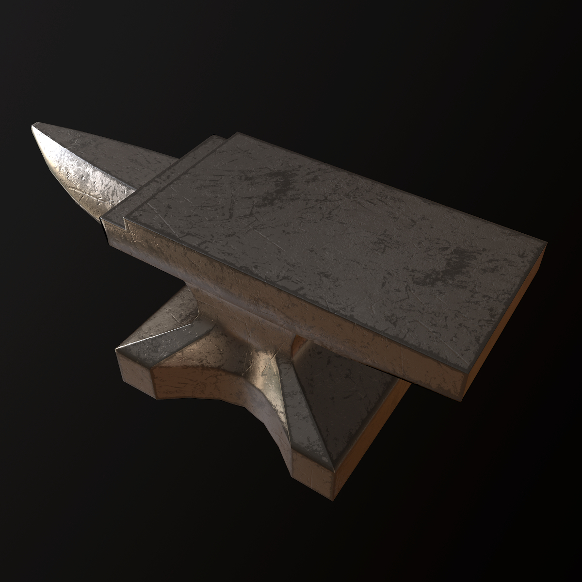 Pbr ready anvil model - TurboSquid 1213628