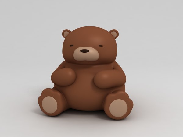 Cartoon Bear 3D Models for Download | TurboSquid