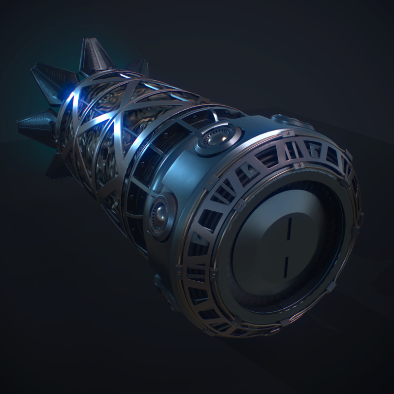 3D model sci-fi engine - TurboSquid 1213690