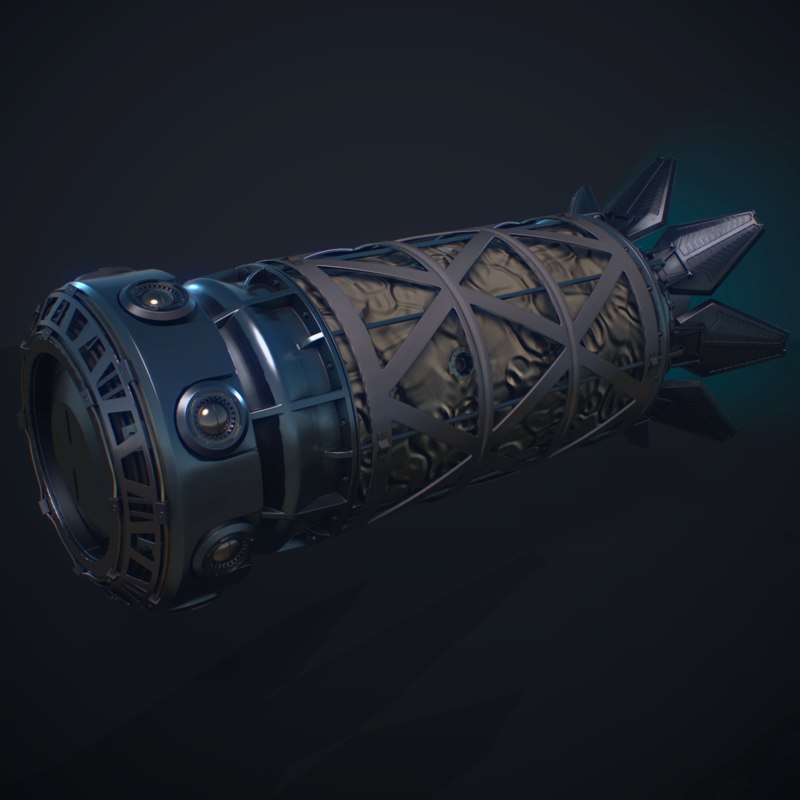 3D model sci-fi engine - TurboSquid 1213690