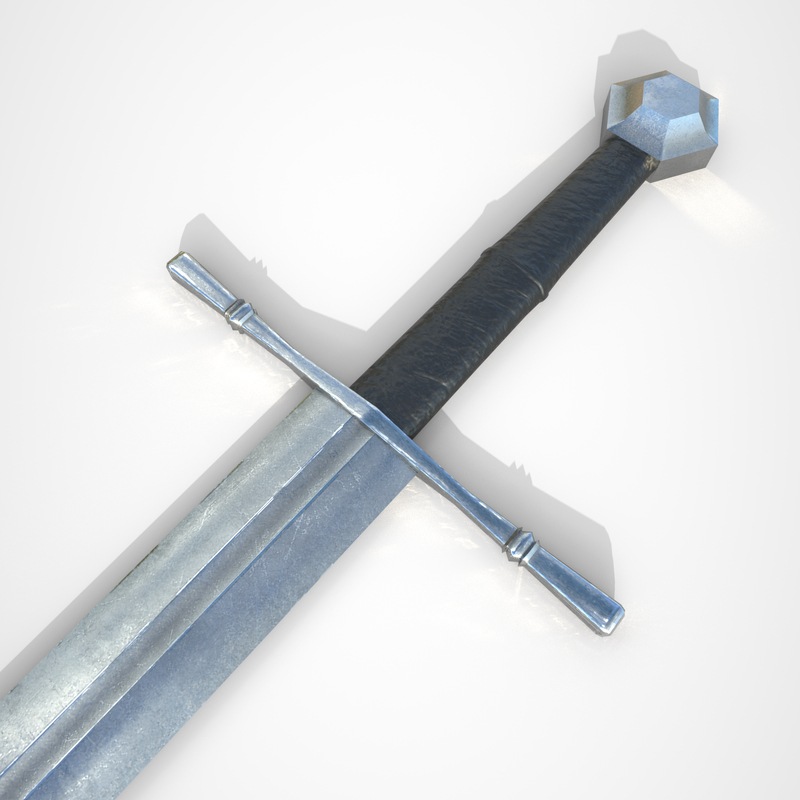 3D model longsword sword - TurboSquid 1213825