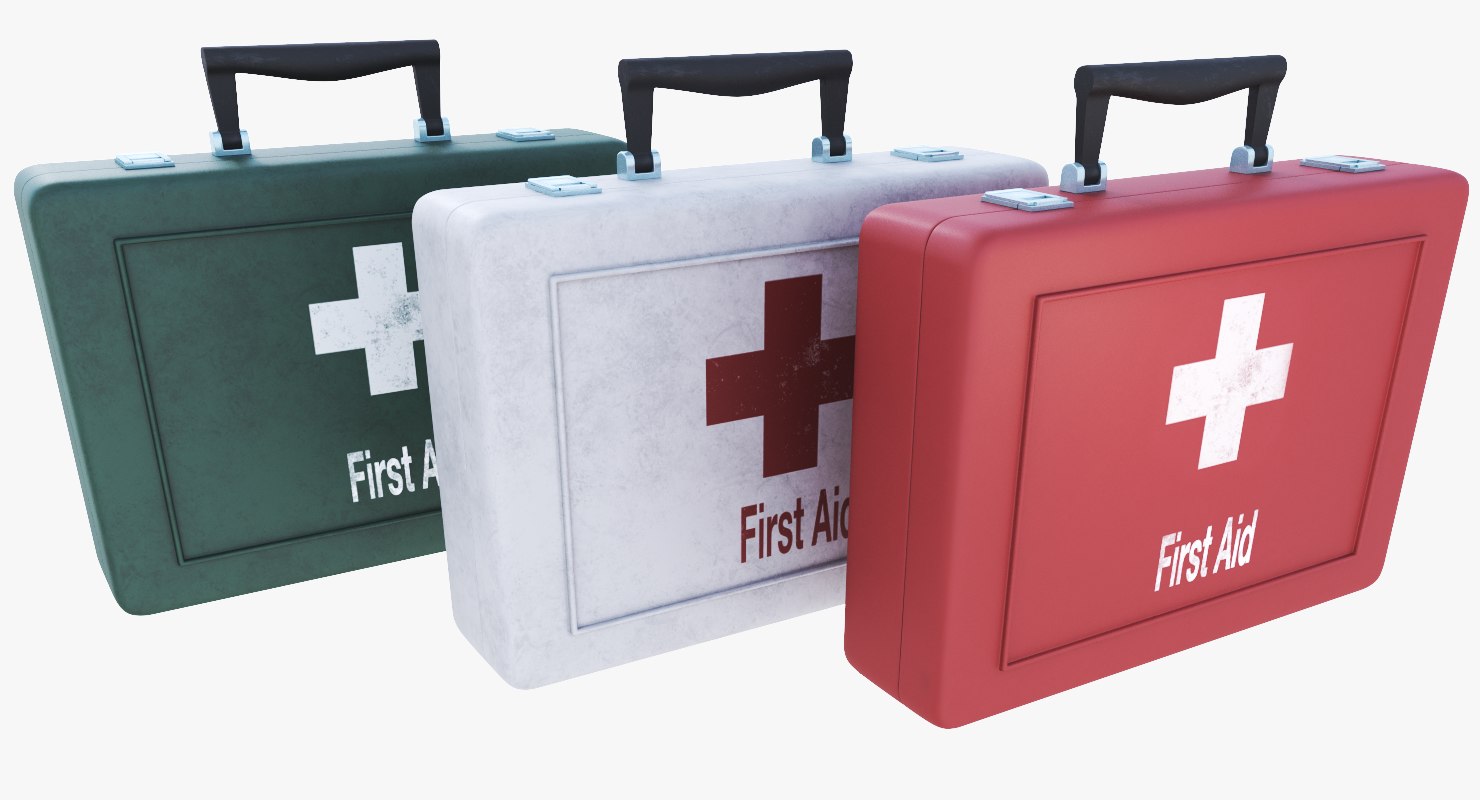 Medical kit 3D model - TurboSquid 1213829