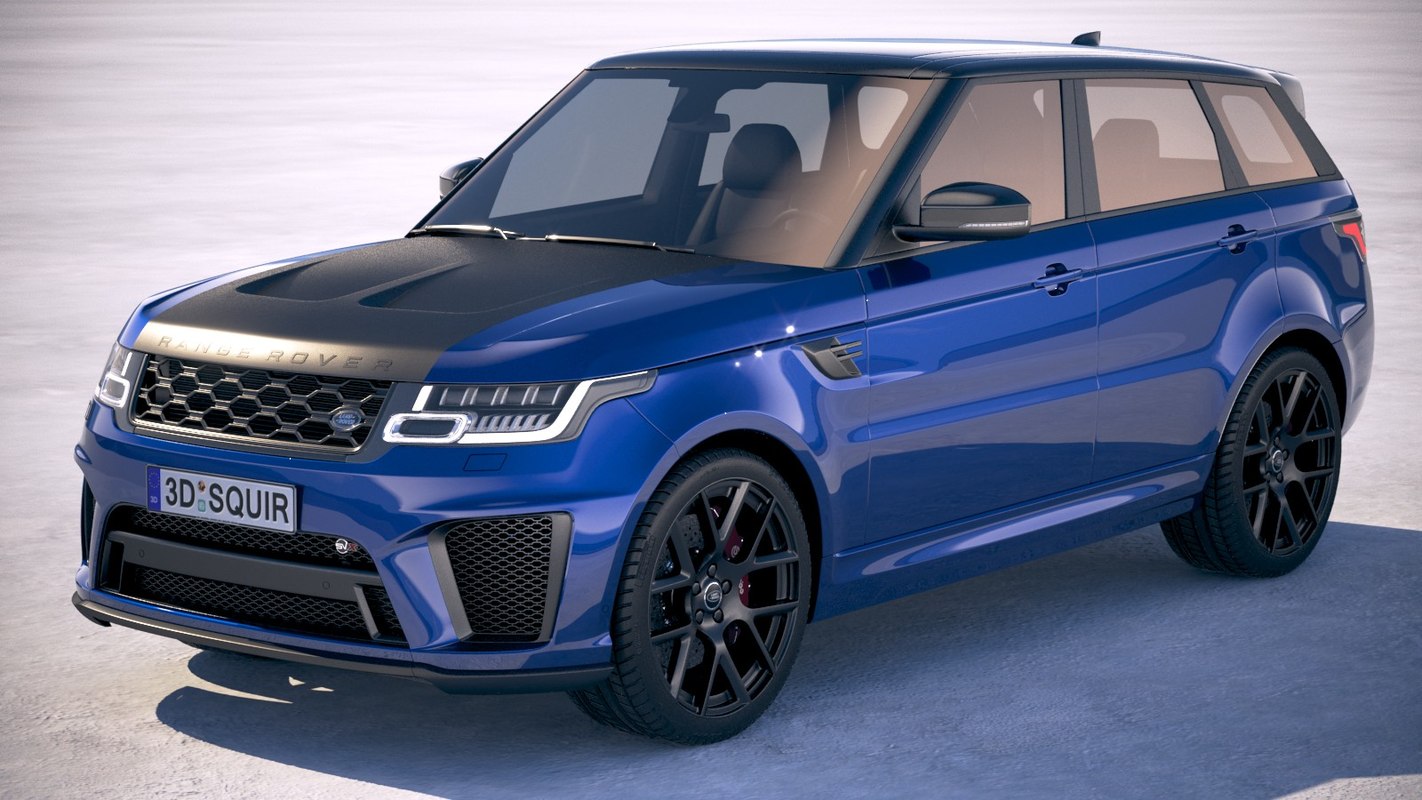Range rover sport model - TurboSquid 1213986