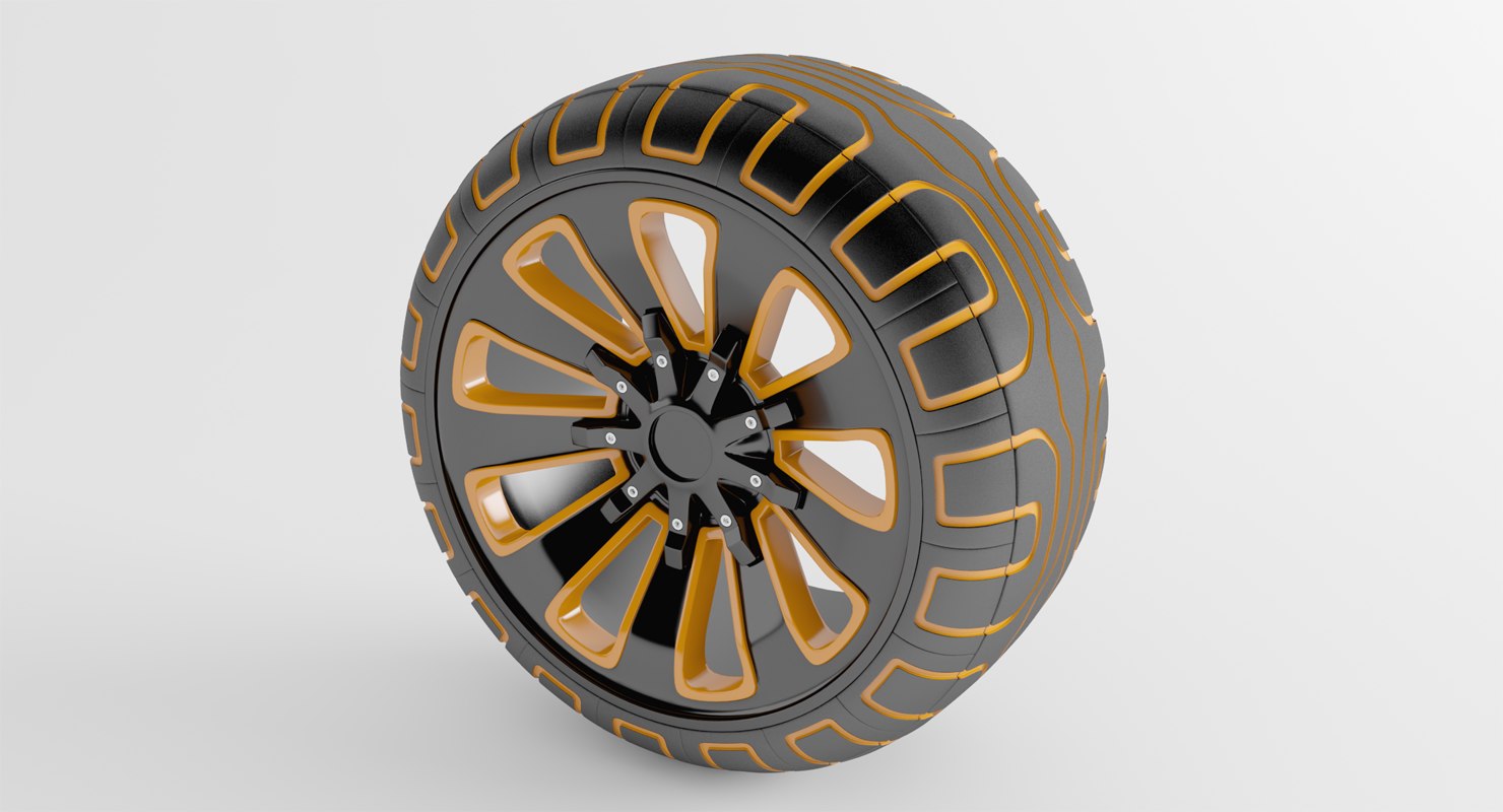 3D concept wheel - TurboSquid 1214093