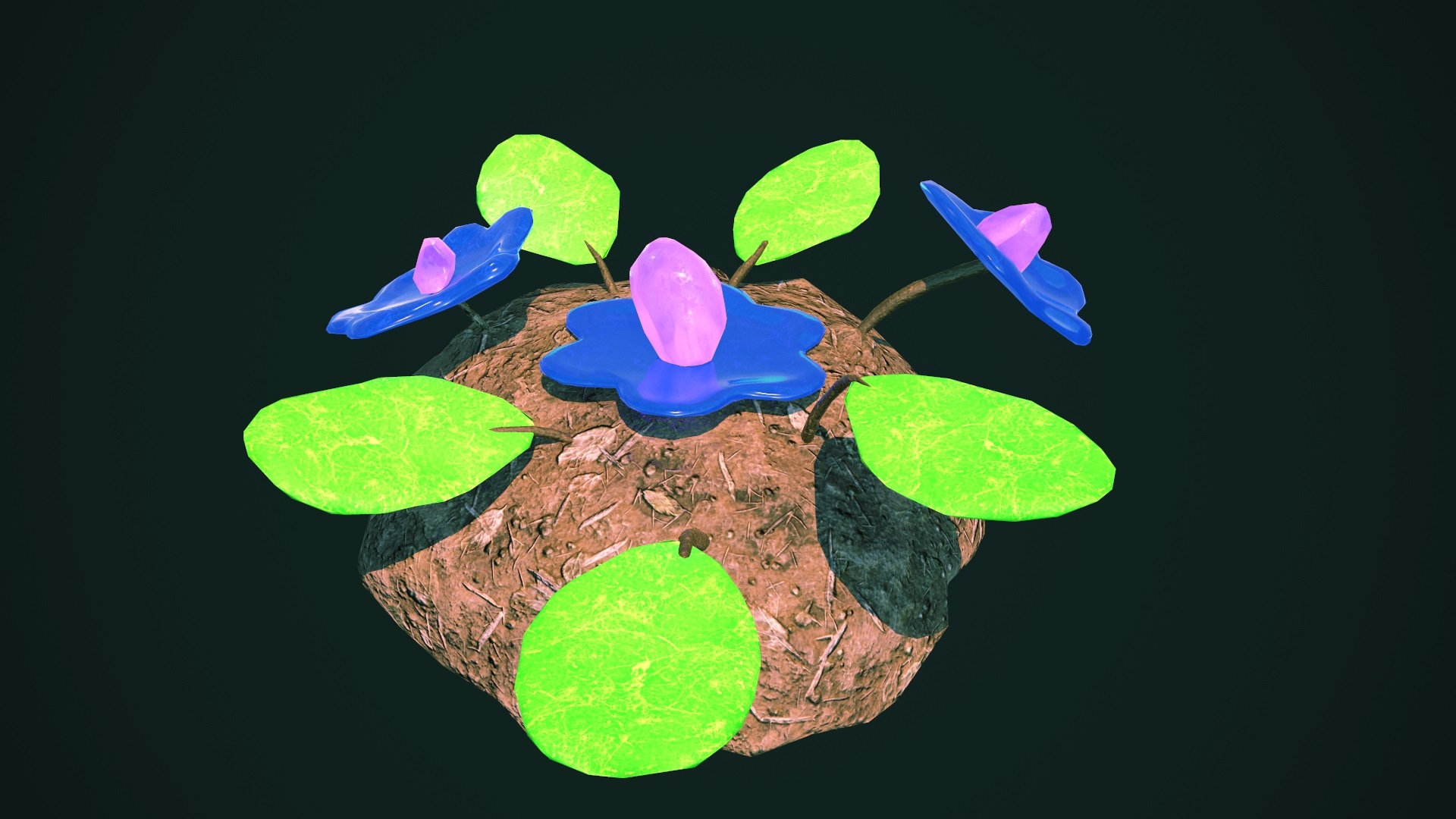 3D model flowers evolution - TurboSquid 1214159