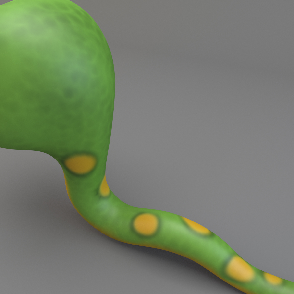 3D model snake cartoon - TurboSquid 1214241