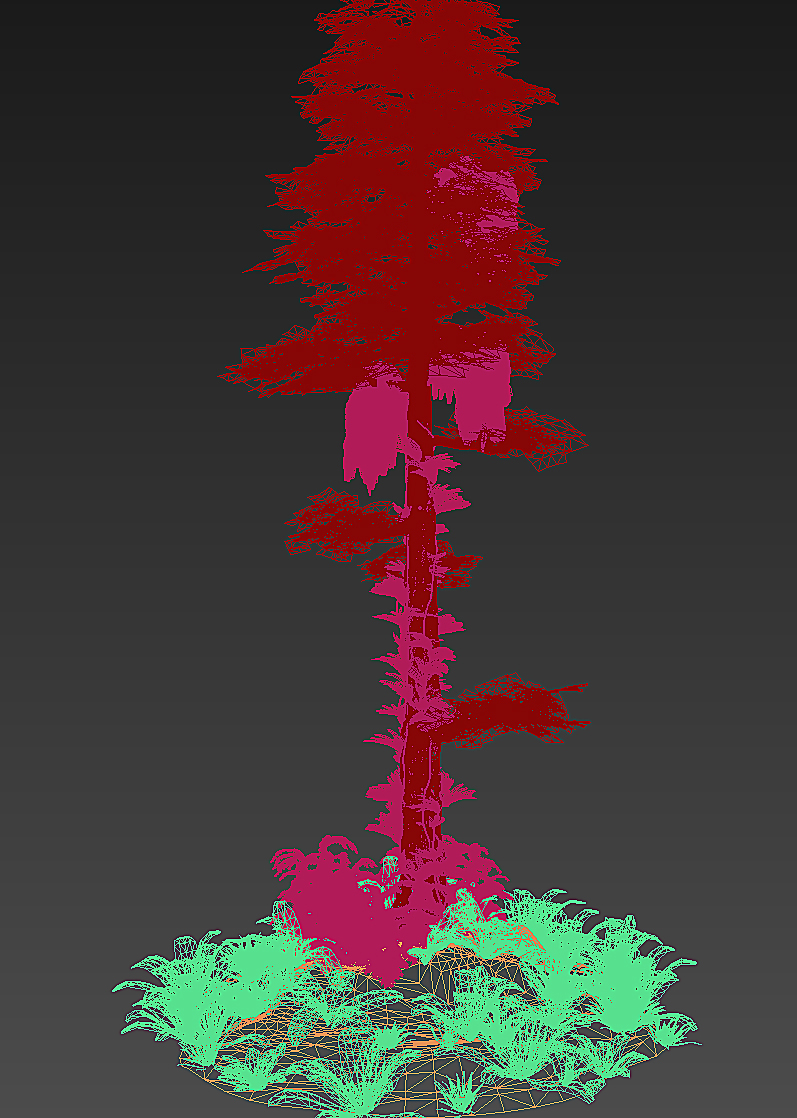 Jungle forest ecosystem pack 3D model - TurboSquid 1214486