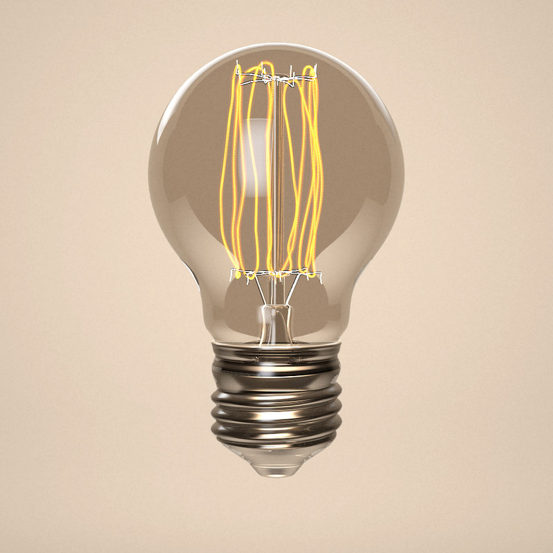 Glass bulb 3D model - TurboSquid 1214552