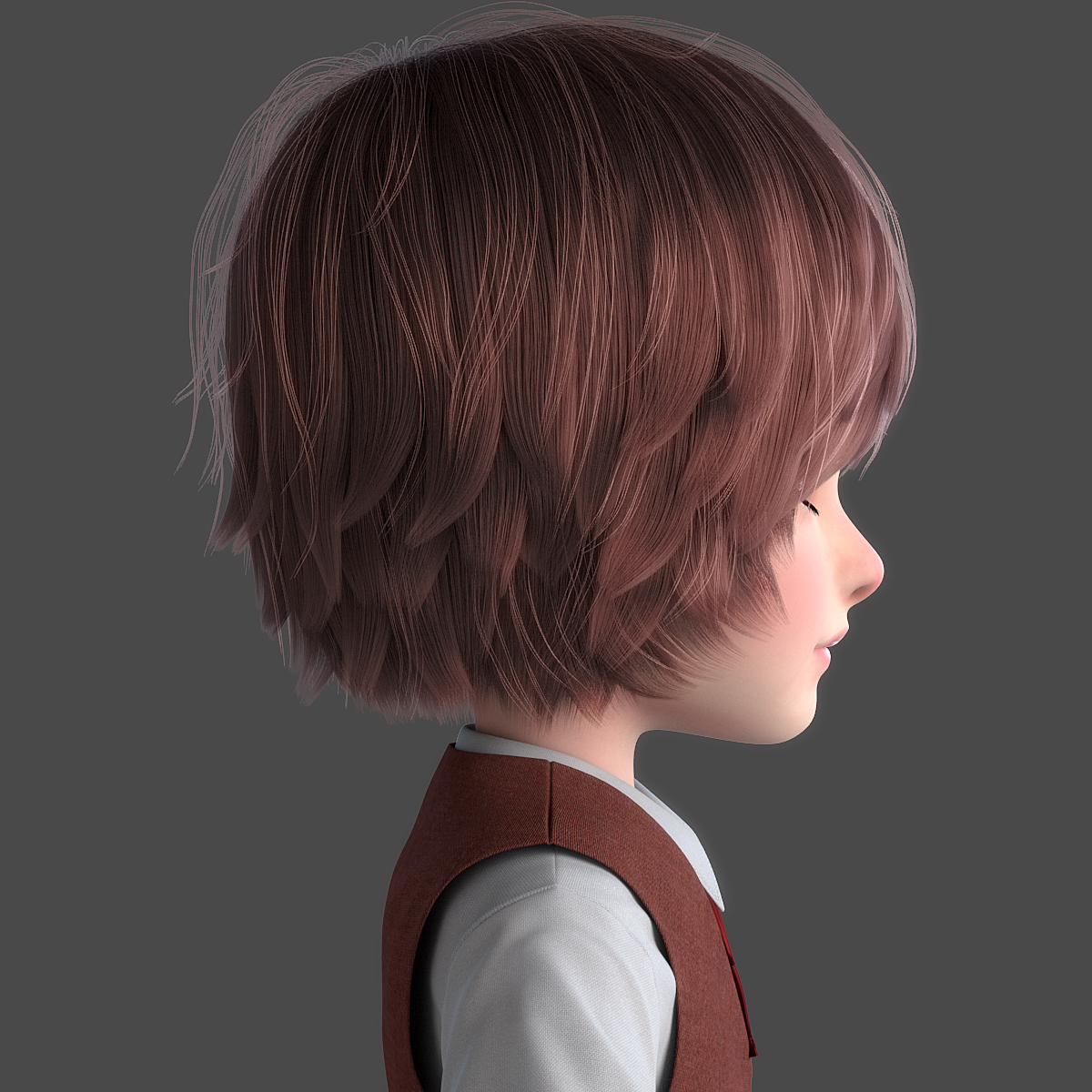 Boy cartoon 3D model - TurboSquid 1214650