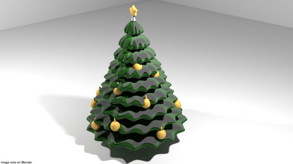 Christmas Tree STL Models for Download | TurboSquid
