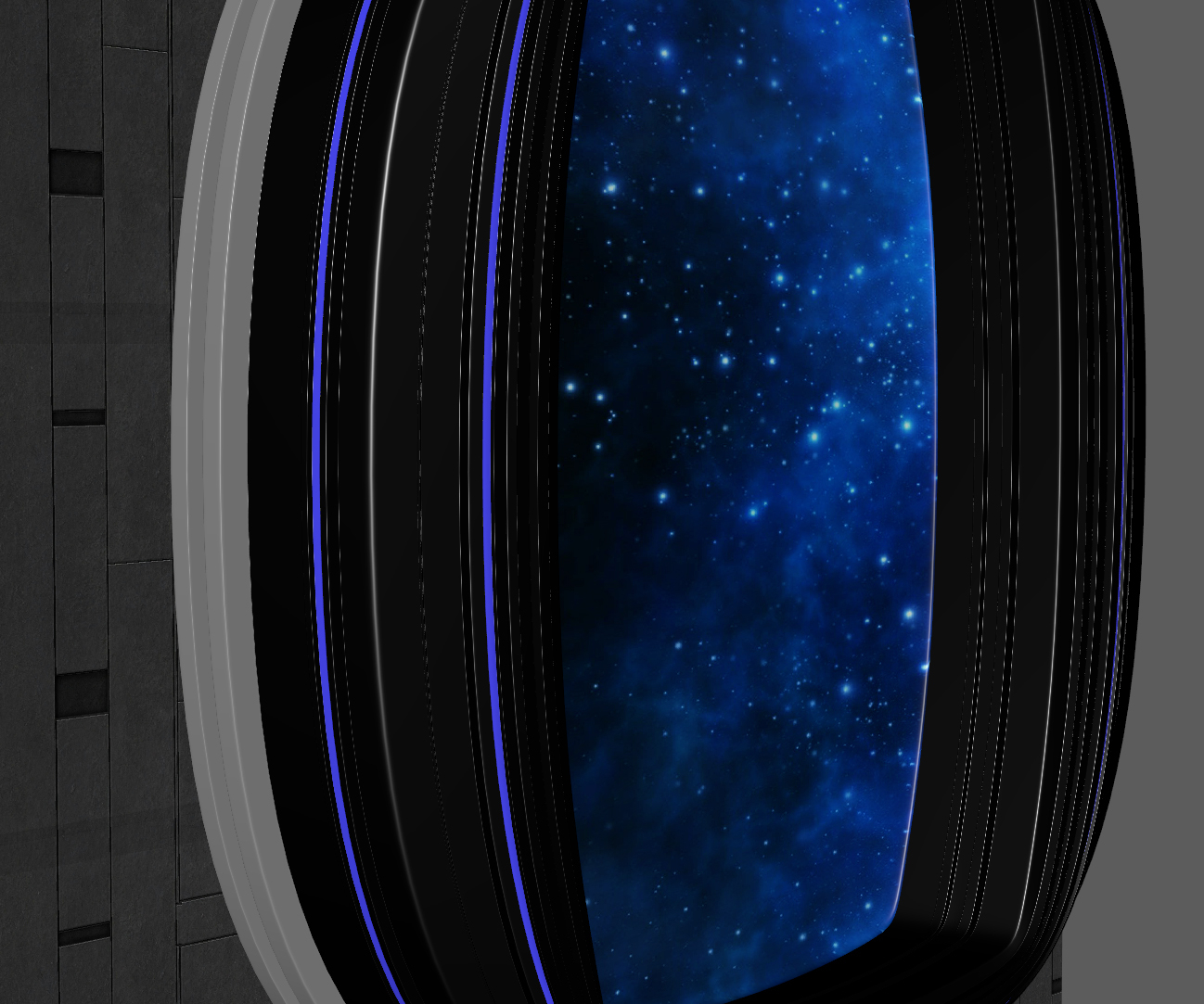 Sci-fi window 3D model - TurboSquid 1214795